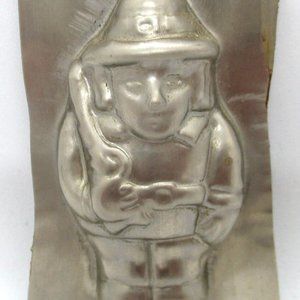 Kitchen | Set Of Six Antique Tin Chocolate Molds Jack Jill Fireman ...